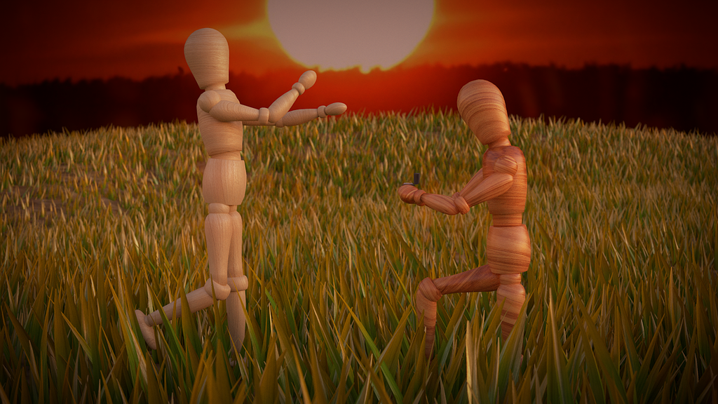 A Fake Proposal Finished Projects Blender Artists Community