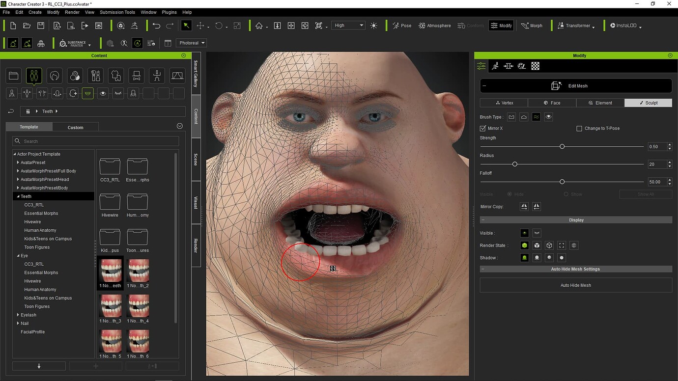 Creating Stylized Character with Character Creator and Blender ...