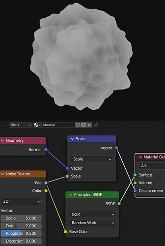 Linking noise texture to displacement - Materials and Textures ...