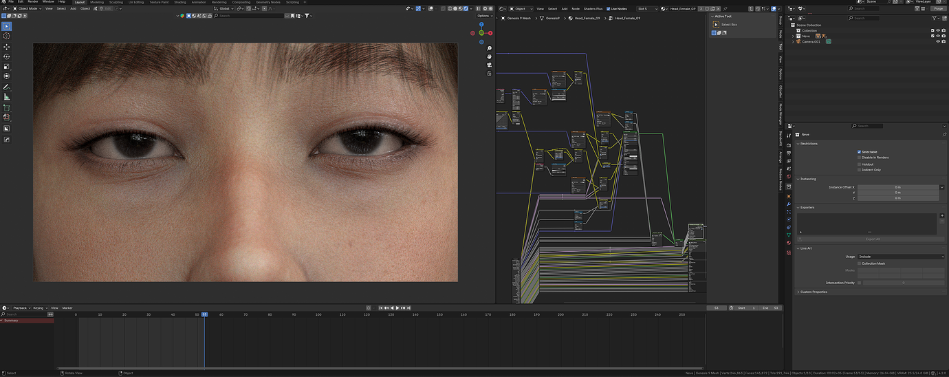 The Eyes | HumanPro Addon - Finished Projects - Blender Artists Community