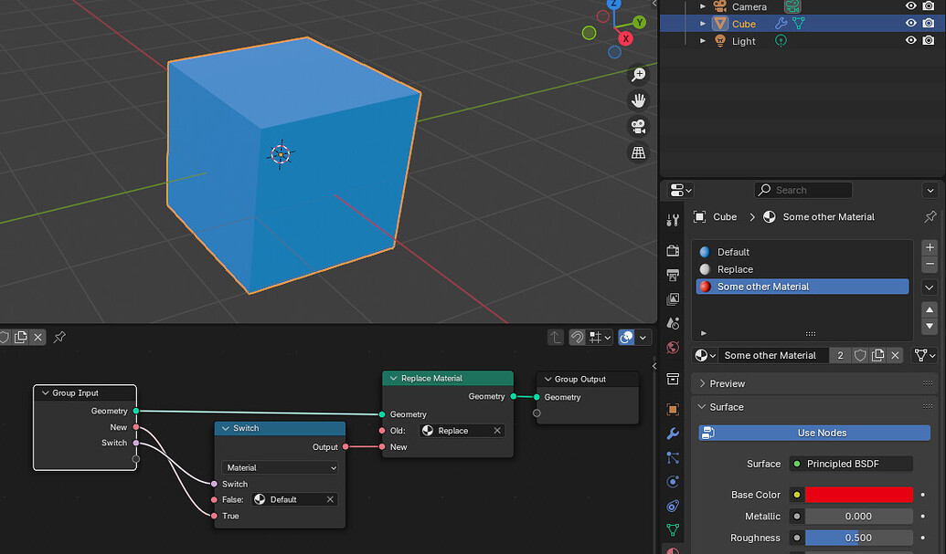 Geo Node - Use Assigned Material for Material? - Materials and Textures ...