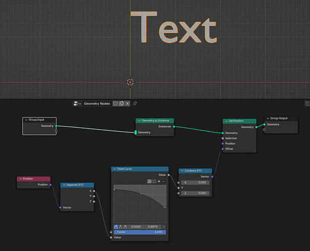 How to Treat Regular Text as Instances in Geometry Nodes? - Basics ...