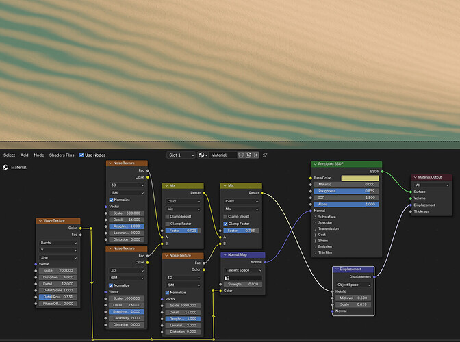 Creating a grainy sand material - Materials and Textures - Blender ...