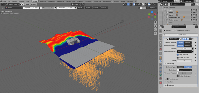 Scatter on surface issue - Modeling - Blender Artists Community