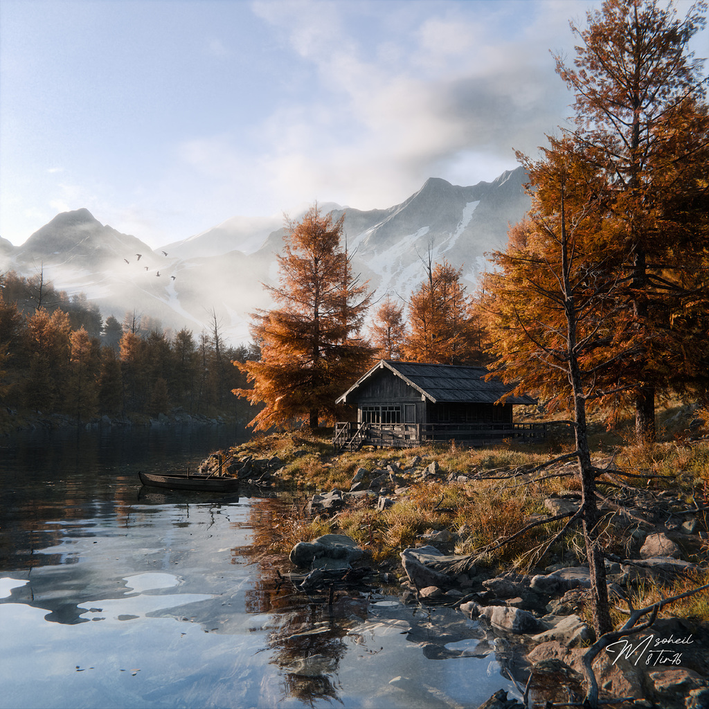 Whispering Pines Finished Projects Blender Artists Community