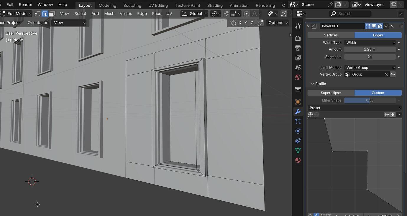 Modelling a window - Modeling - Blender Artists Community