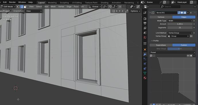 Modelling a window - Modeling - Blender Artists Community