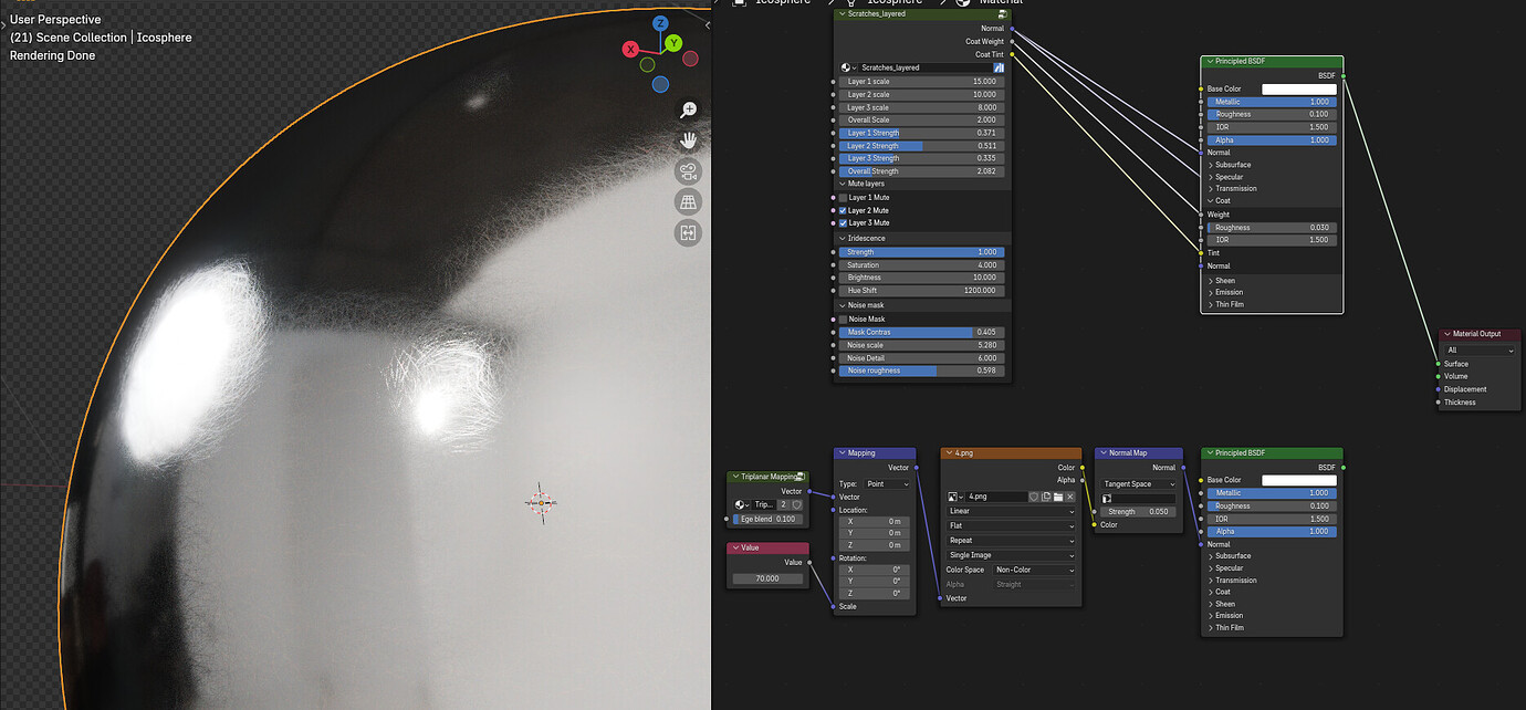 Scratch texture generator (geometry nodes) - Tutorials, Tips and Tricks ...