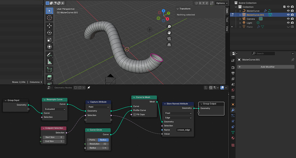 Crease Edges using Geometry Nodes - Modeling - Blender Artists Community