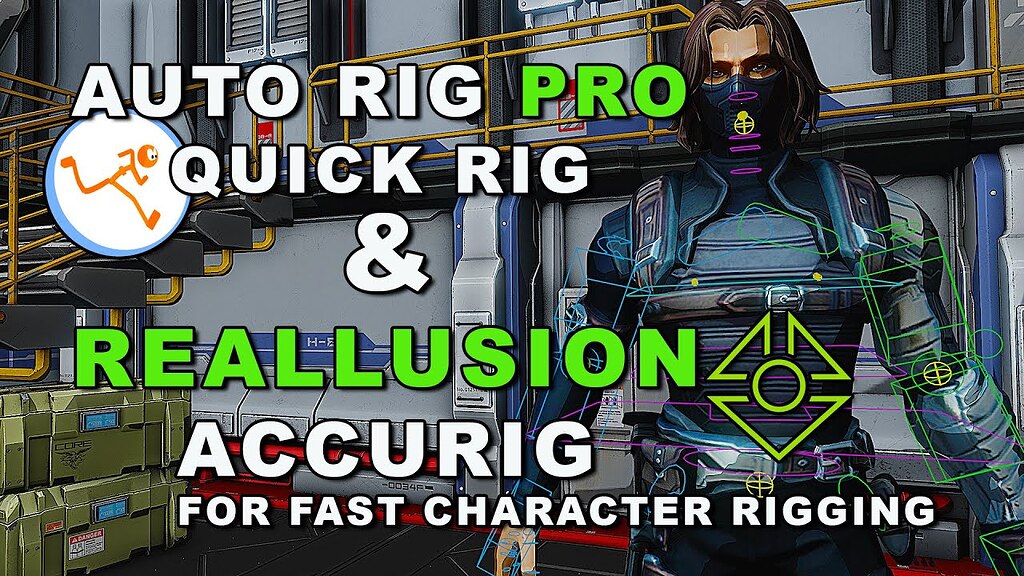 Arp quick rigging with reallusion accurig - Tutorials, Tips and Tricks ...