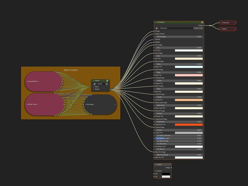 Collapsible node sections - Basics & Interface - Blender Artists Community