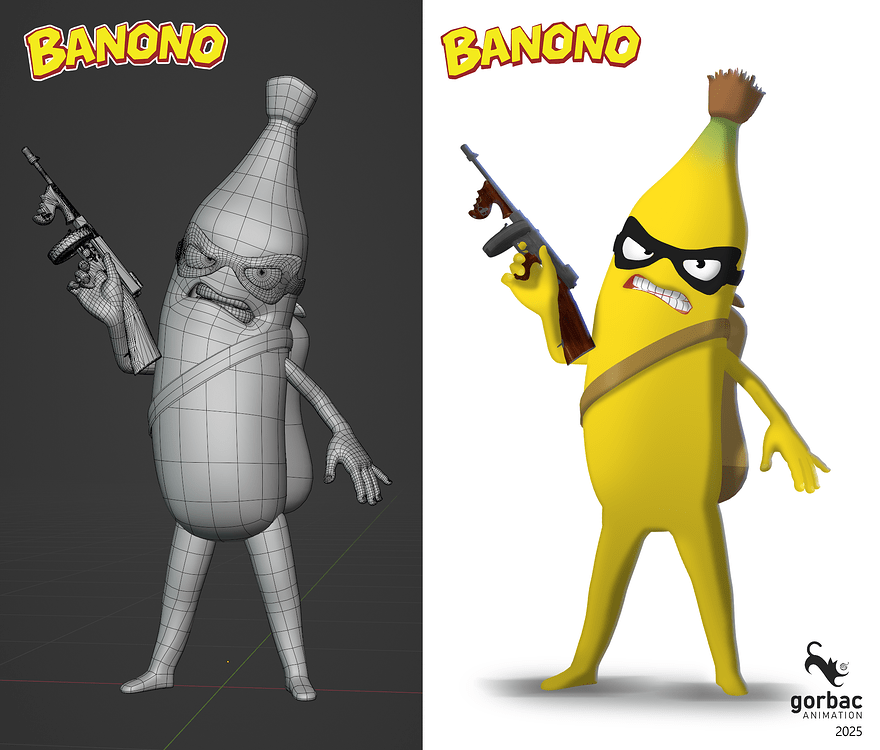 Banono - NPR Animated teaser - Finished Projects - Blender Artists ...