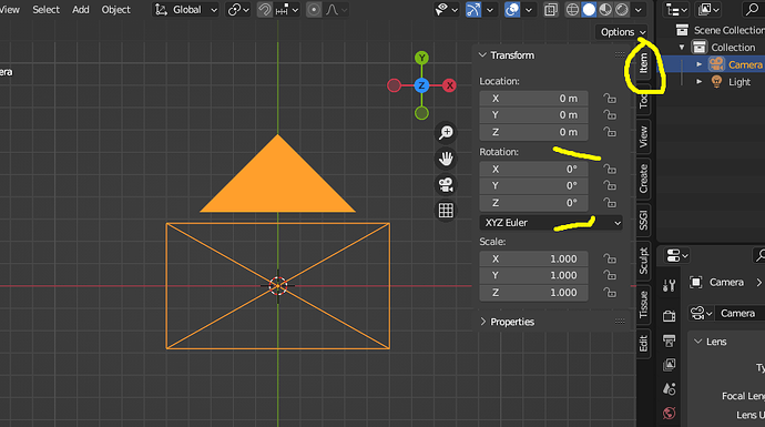 How do I center the Camera on the 3D cursor in this image? - Basics ...