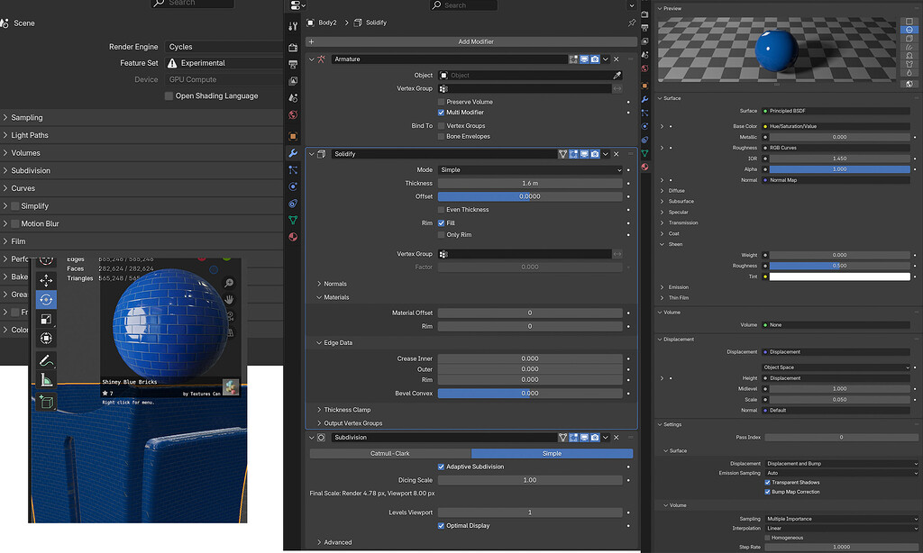 HEIGHT isnt working-tried everything - Materials and Textures - Blender ...