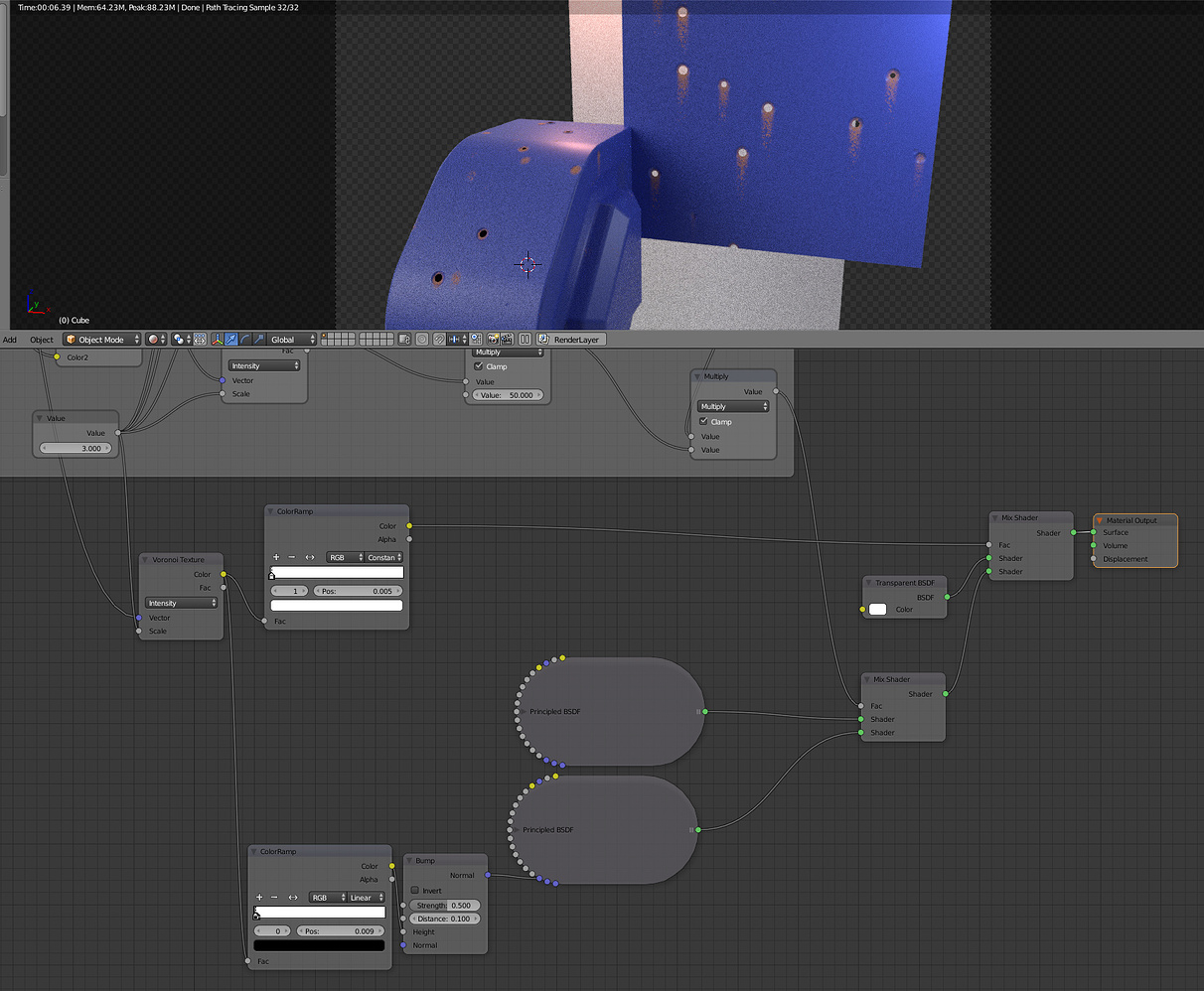 Procedural rust streaks - Materials and Textures - Blender Artists ...