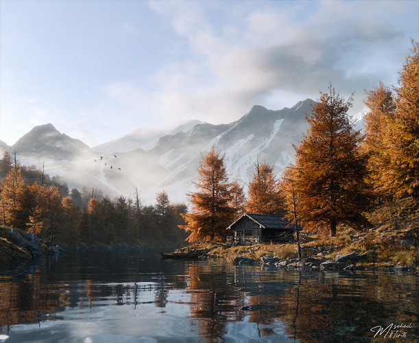 Whispering Pines Finished Projects Blender Artists Community