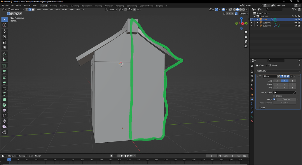 Select loop edge - Basics & Interface - Blender Artists Community