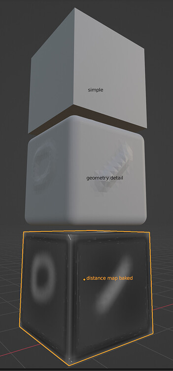 Baking displacement / height map from selected to active object ...