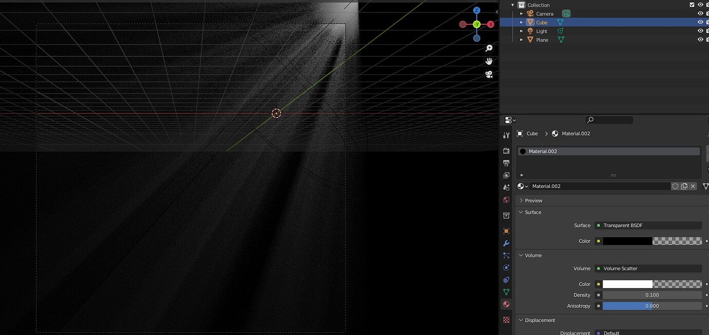 Volumetric, way to keep the background transparent? - Lighting and ...