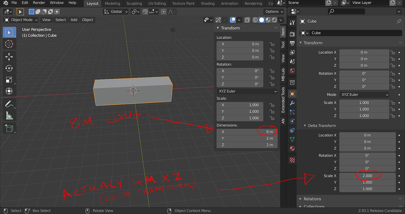 Non-uniform scale issue - Materials and Textures - Blender Artists ...
