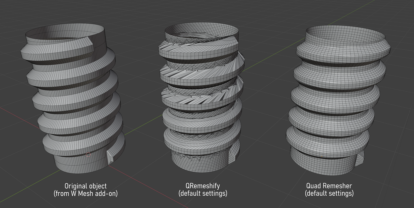 QRemeshify auto-retopologizer - Released Scripts and Themes - Blender ...