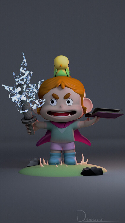Kelsey Pokoly Craig Of The Creek Finished Projects Blender Artists Community