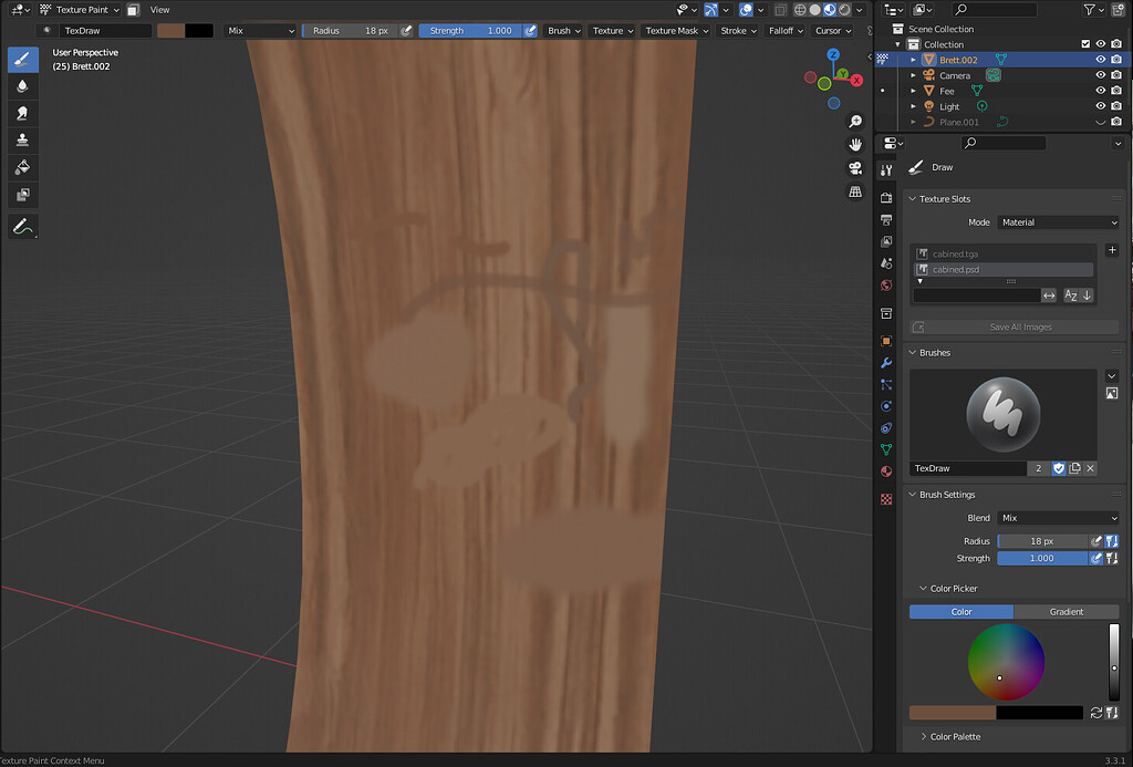 Paint on a texture/not true to colour - Materials and Textures ...