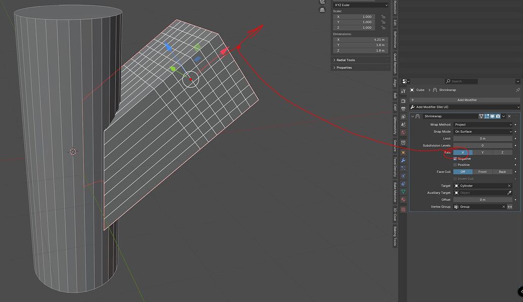 Best way to project one mesh onto another - Modeling - Blender Artists ...