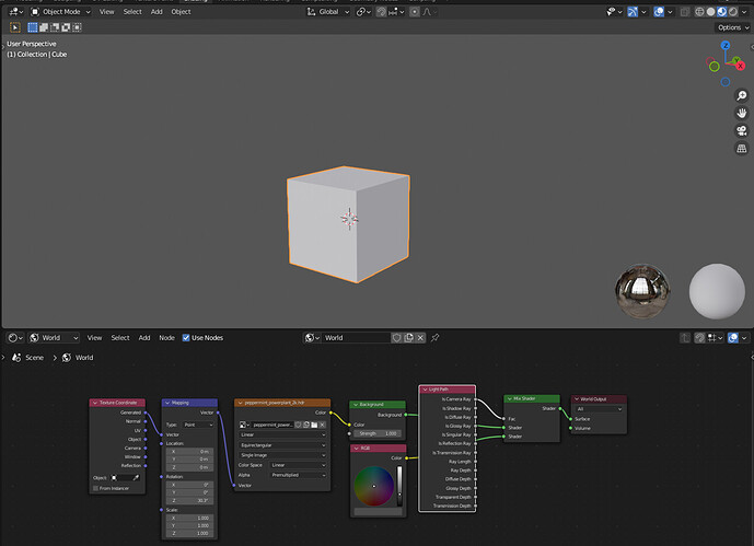 HDRI keeps showing in viewport - Lighting and Rendering - Blender ...