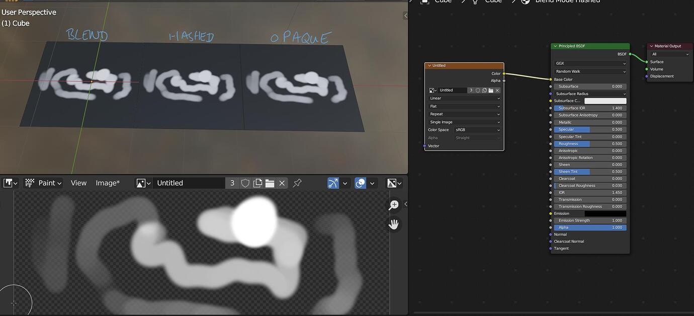 Transparency/Alpha is appearing as BLACK on the model: no fixes have ...