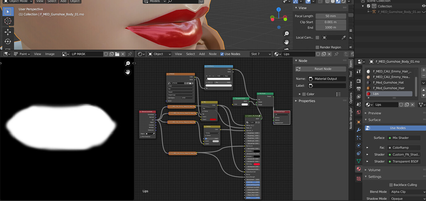How do I to get wet skin and lips - Materials and Textures - Blender ...