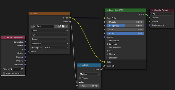 Creating emissive shader from img Alpha - Materials and Textures ...
