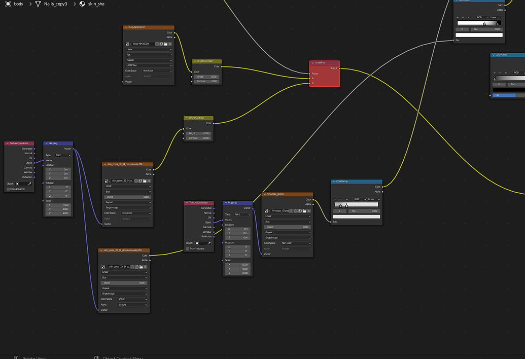 Complicated texture system that does not export - Materials and ...