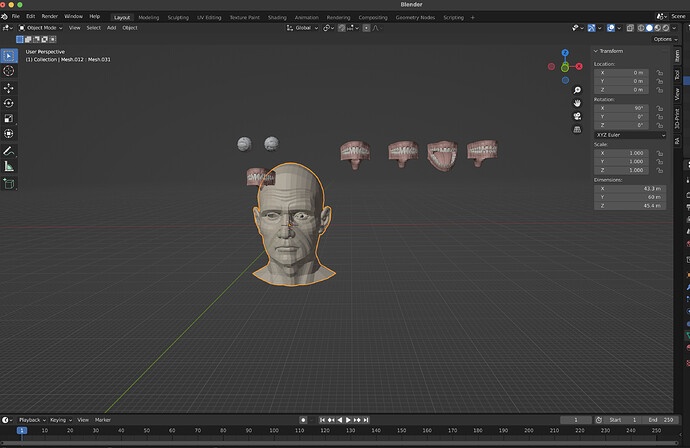 Transferring shapekeys to another mesh - Animation and Rigging ...