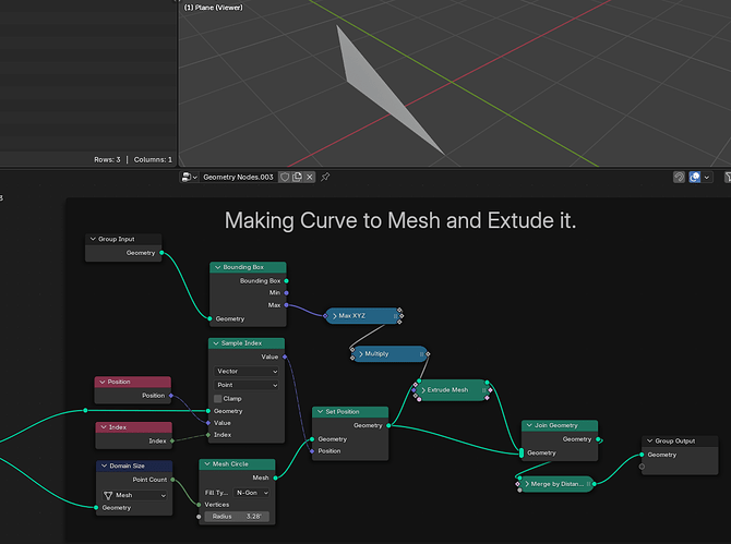 How to fill the edges of mesh with Face in Geometry nodes? - Modeling ...