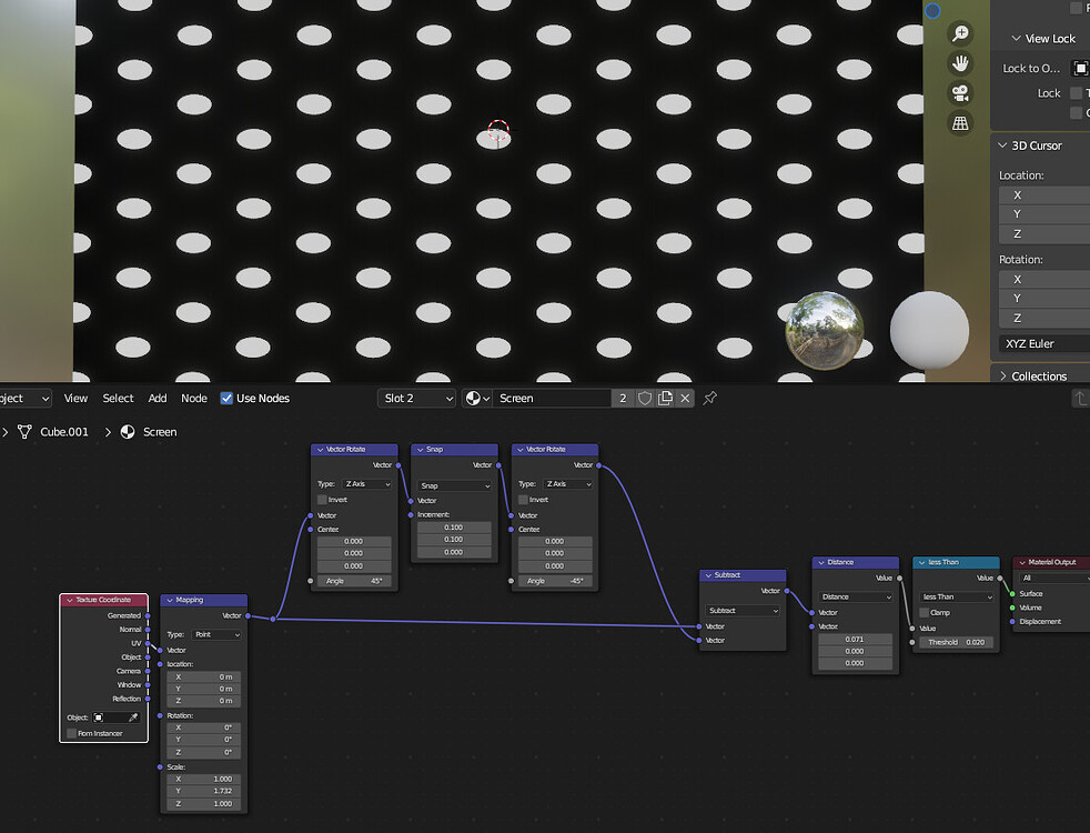 Crt Moire Pattern Materials And Textures Blender Artists Community