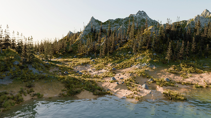Procedural Terrain Generator - Finished Projects - Blender Artists ...