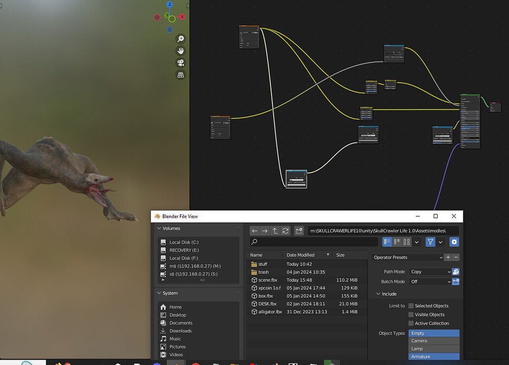 Complicated texture system that does not export - Materials and ...
