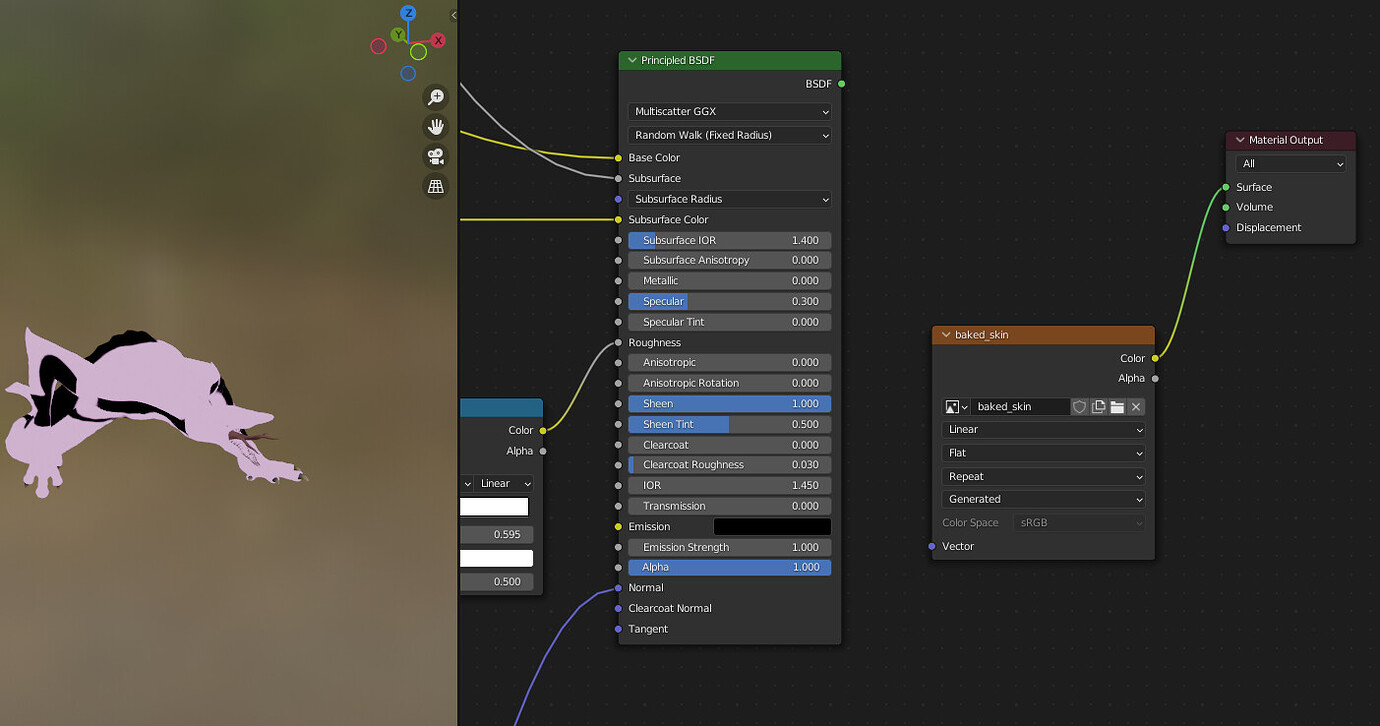 Complicated texture system that does not export - Materials and ...