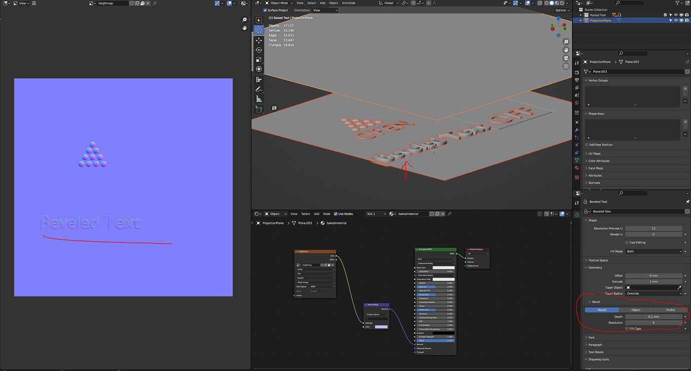 Cant Bake Normal Maps Materials And Textures Blender Artists Community