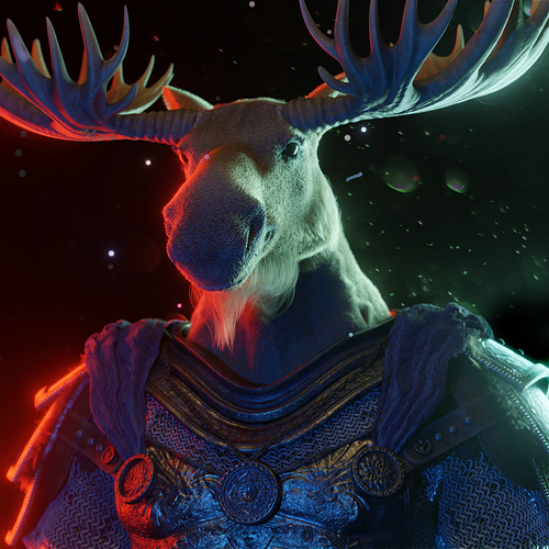 Noble Moose Commander Finished Projects Blender Artists Community
