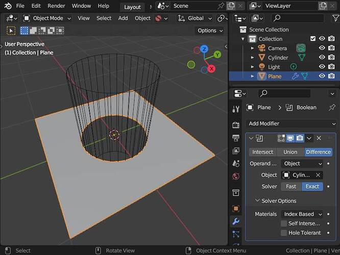 How to use boolean to cut a modified object - Modeling - Blender ...