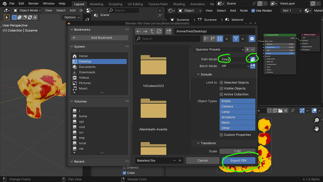 Complicated texture system that does not export - Materials and ...