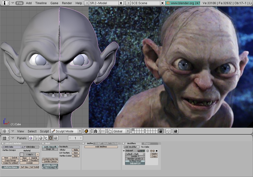 Gollum And Dobby Comparison