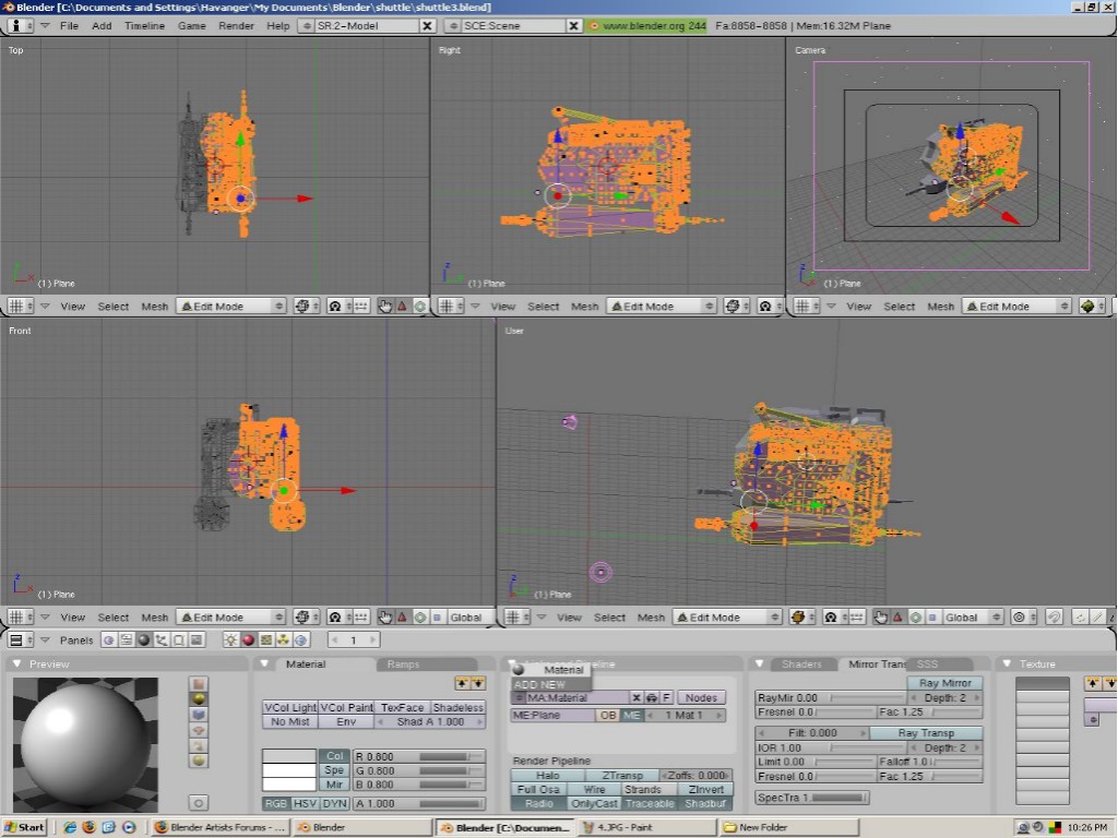 how do i have different textures on different faces on one object ...