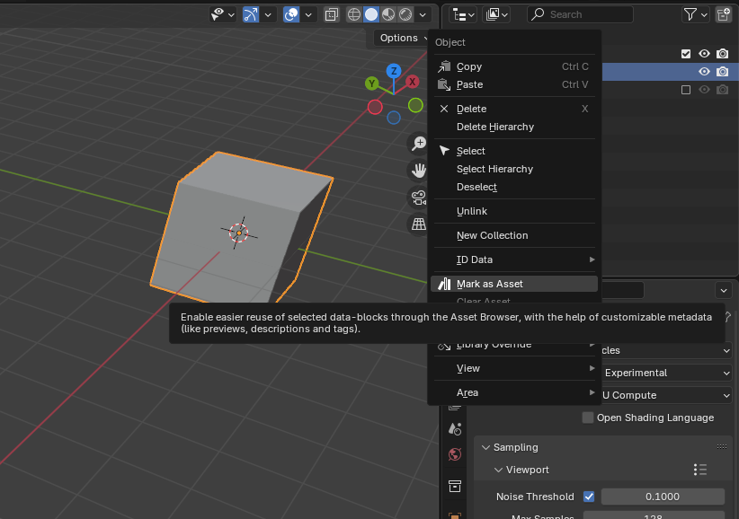How exactly does the Asset Library work? - Basics & Interface - Blender ...