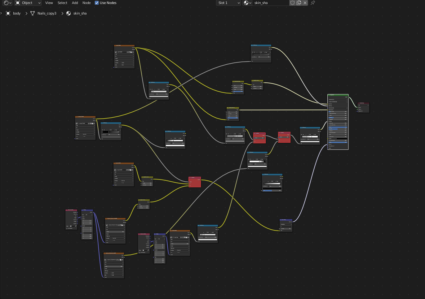 Complicated texture system that does not export - Materials and ...