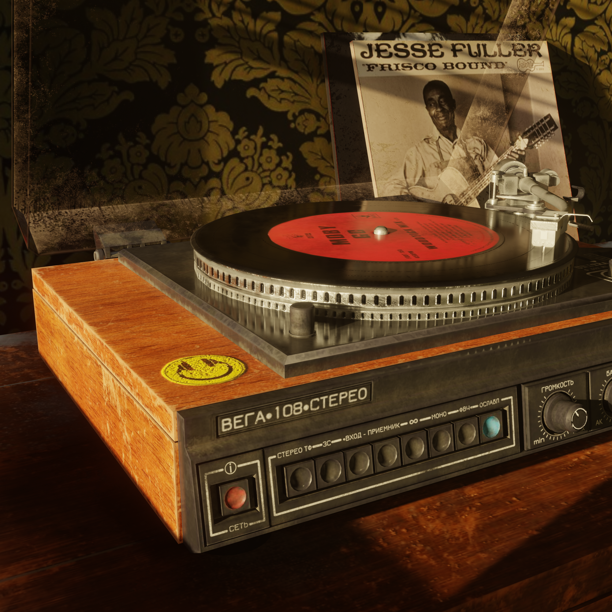Vinyl player, Moby - GO - Finished Projects - Blender Artists Community