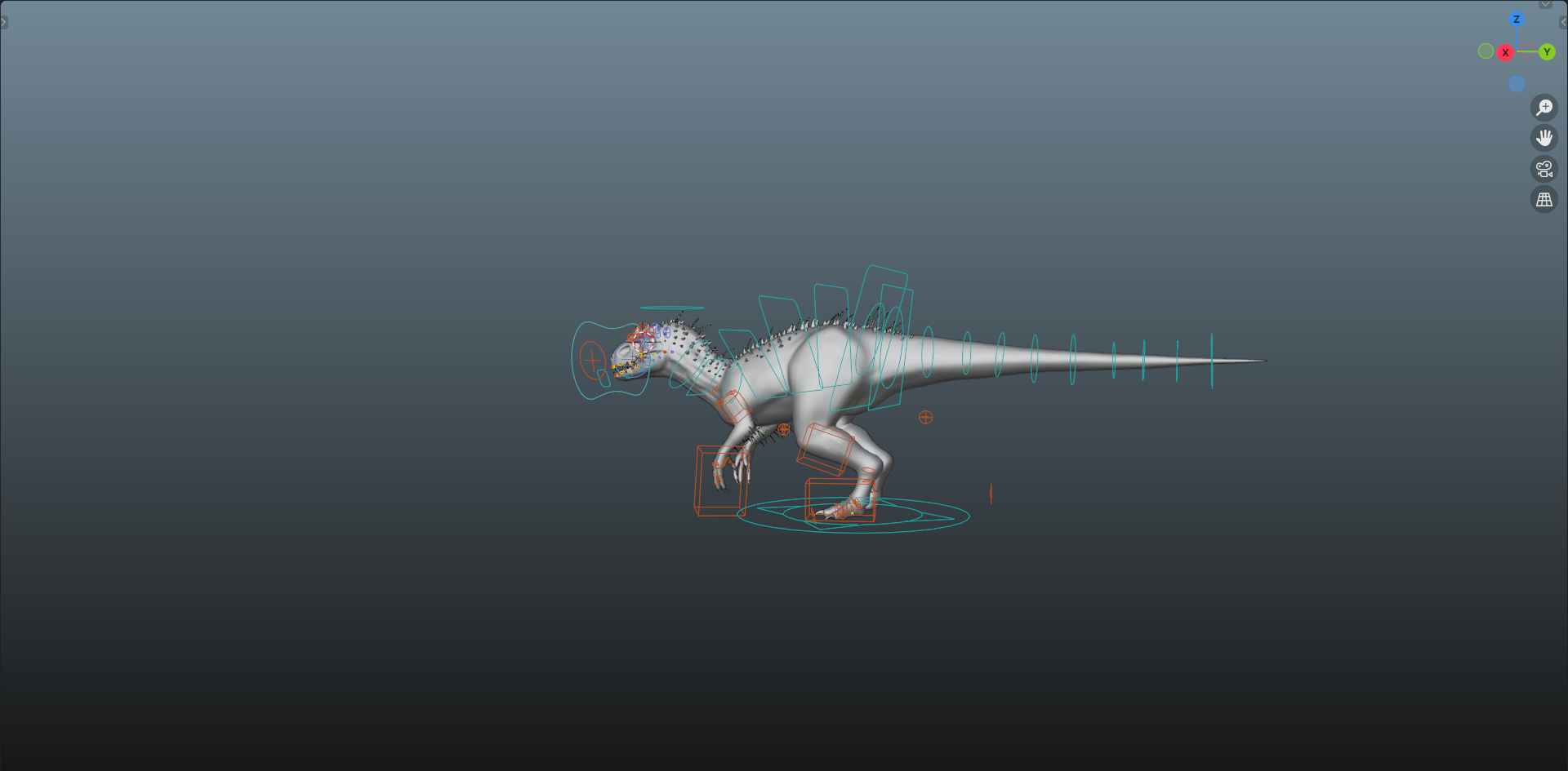 It's been aswesome rigging this dino - Animations - Blender Artists ...