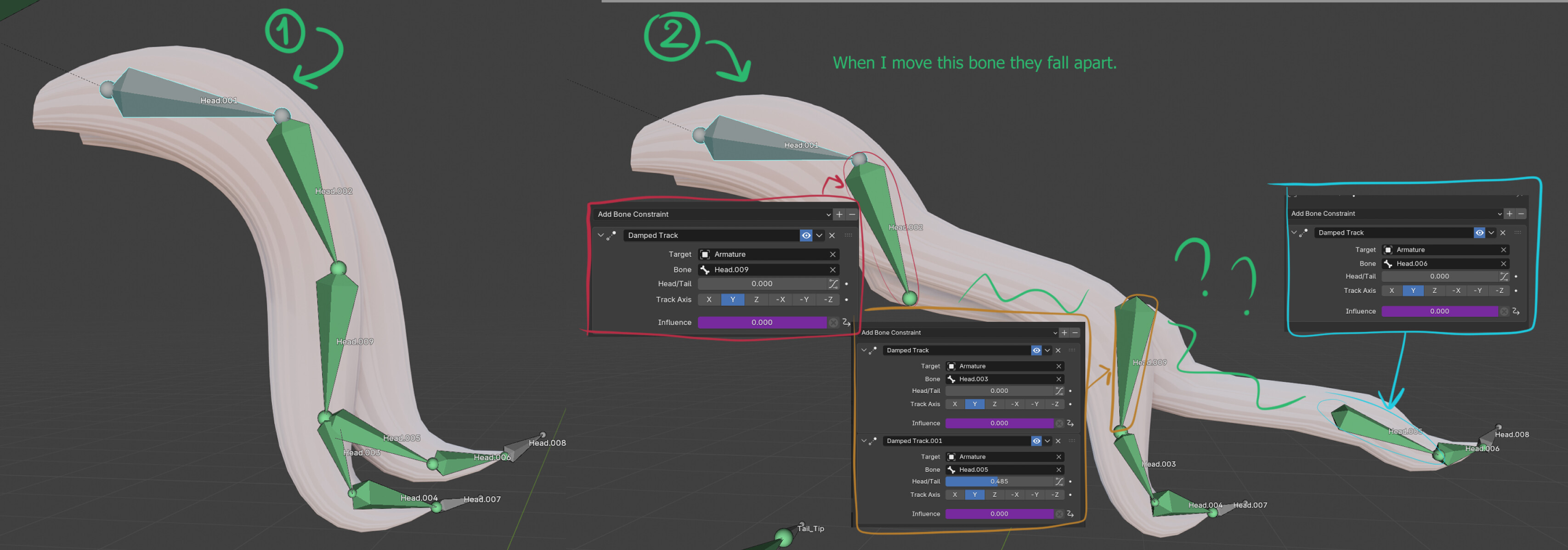 Bone constraints make bones fall apart - Animation and Rigging ...